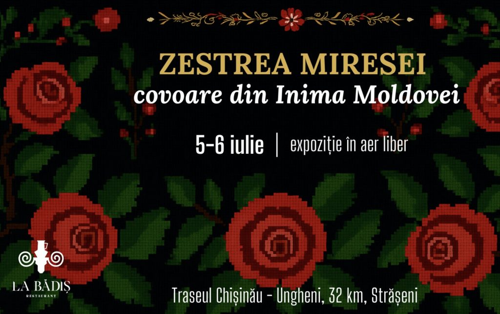 „Zestrea Miresei” – expoziție de covoare tradiționale din Moldova