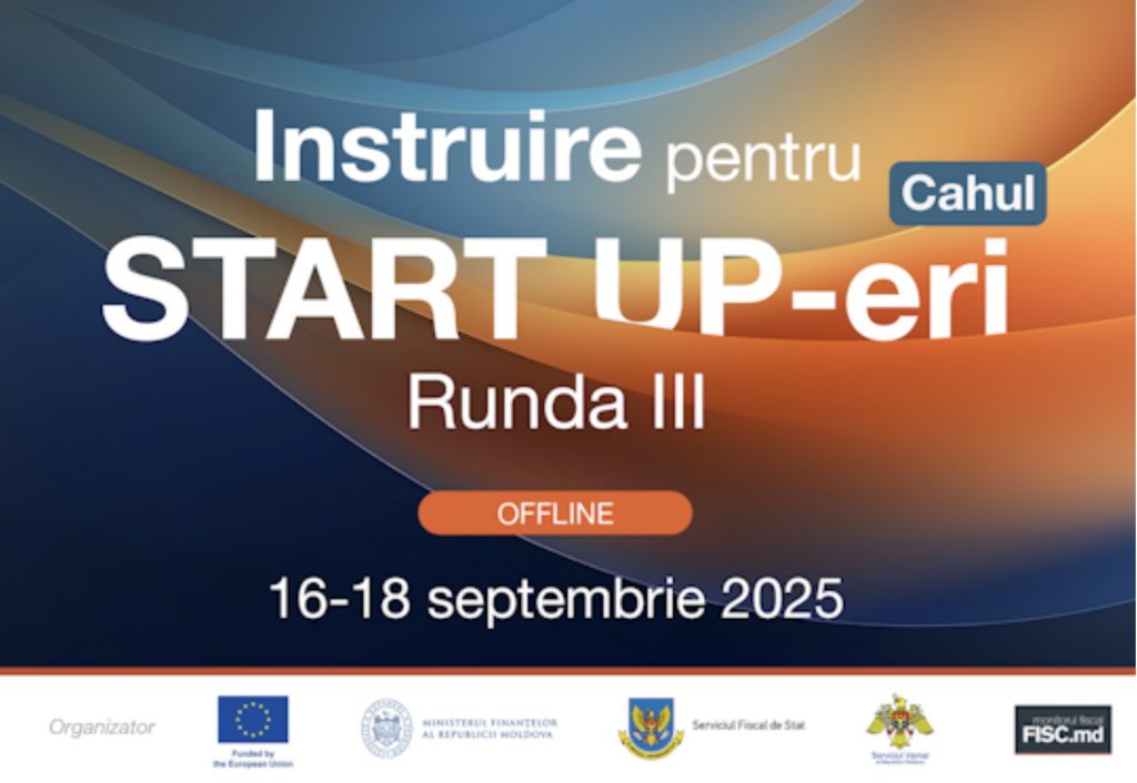Instruiri gratuite pentru antreprenori la Cahul, organizate de ...