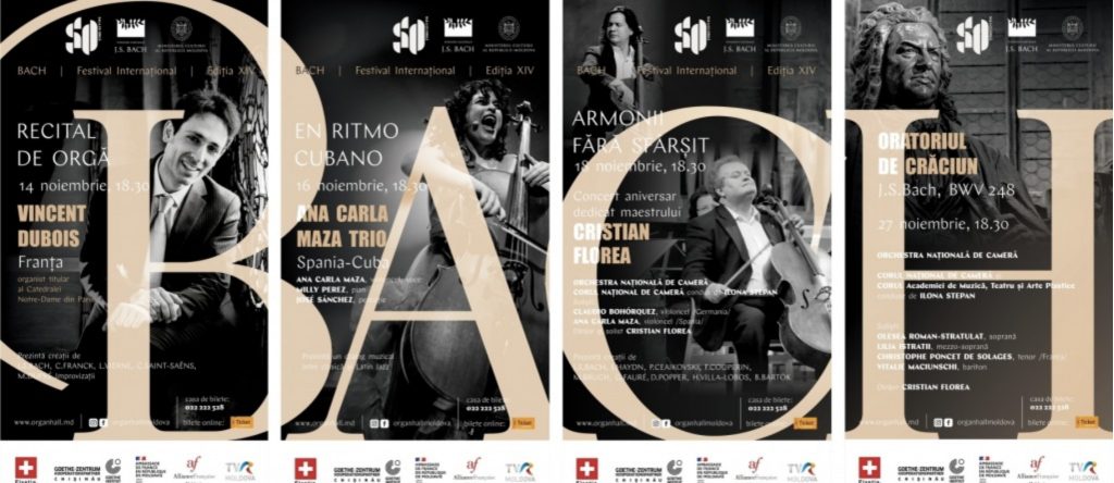 Festivalul „J.S. Bach” 2025 – patru seri de muzică excepțională la Chișinău